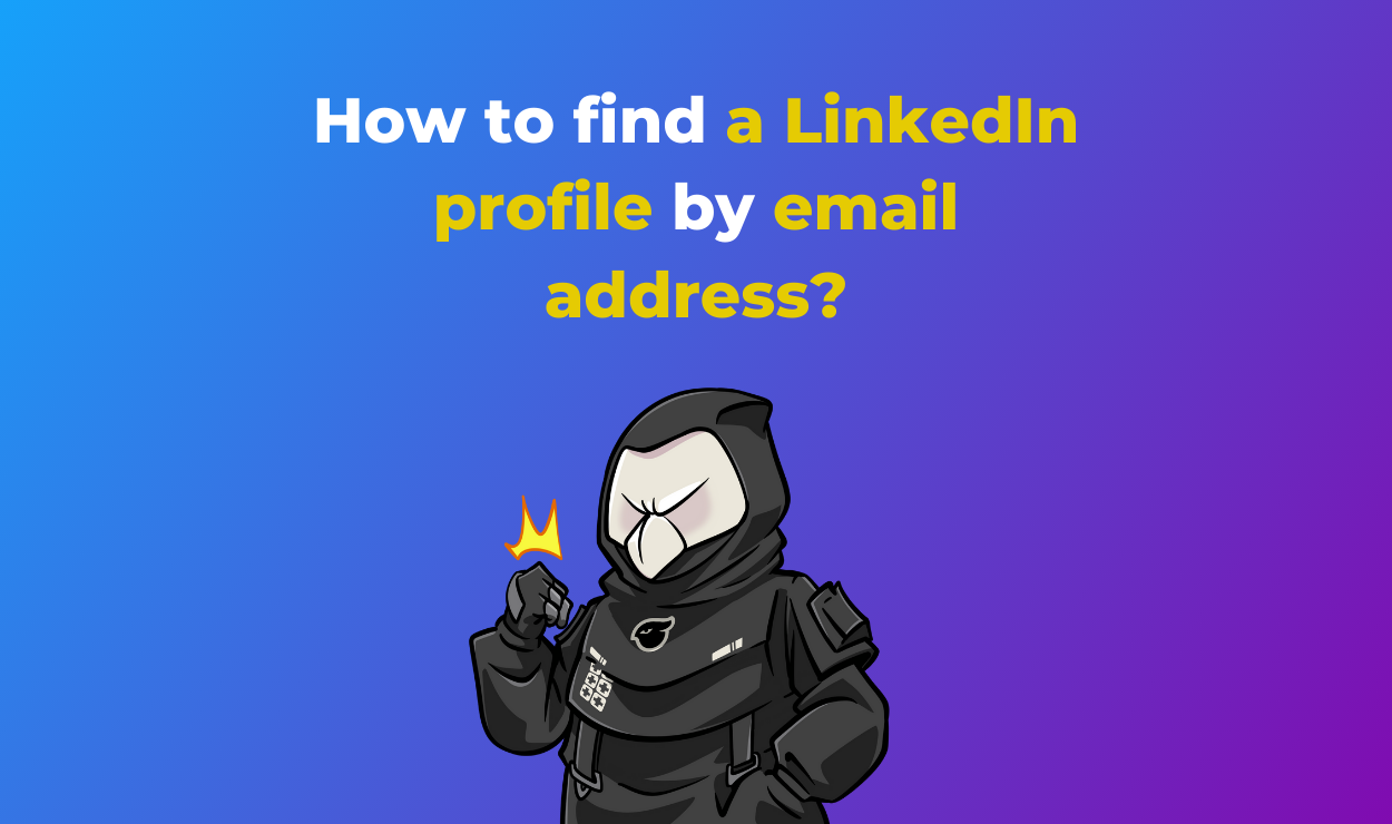 How to find a LinkedIn profile by email address?